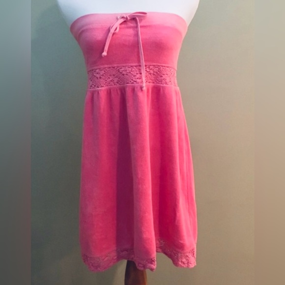 Juicy Couture | Dresses | Juicy Couture Y2k Terry Cloth Beach Dress ...